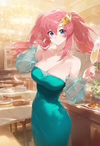 [pixiv] Taugust 63548717 Lacus Clyne Gown [ai Generated] E Hentai